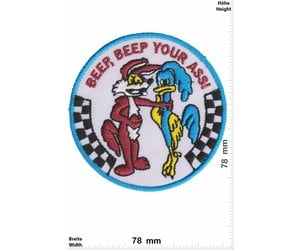 Roadrunner - Patch - Back Patches - Patch Keychains Stickers - giga ...