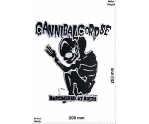 Cannibal Corpse - Patch - Back Patches - Patch Keychains Stickers ...