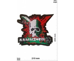Rammstein - Patch - Back Patches - Patch Keychains Stickers - giga ...