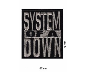 System of a Down - Patch - Back Patches - Patch Keychains Stickers ...