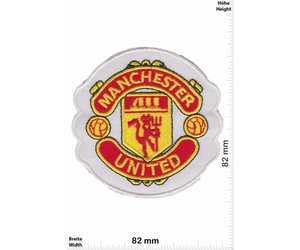 Manchester United - Parche - parche posterior - Patch Llaveros ...
