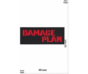 Damageplan - Patch - Back Patches - Patch Keychains Stickers - giga ...