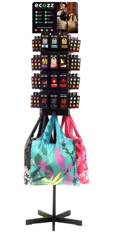 Ecozz rotating shop display 108 pieces - Ecozz