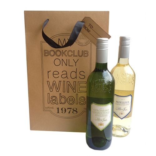 Wijntas Kraft 2 flessen - Puur Basic Interieur