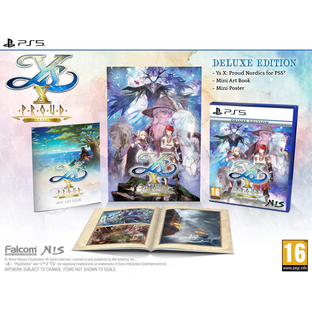 Nis America Ys X: Proud - Nordics - Deluxe Edition - PS5 - GameResource