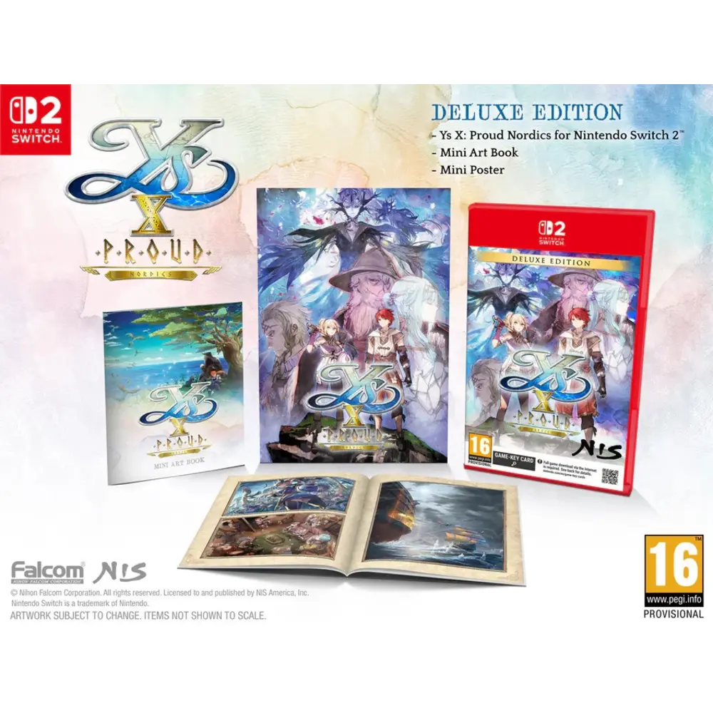 Nis America Ys X: Proud - Nordics Deluxe Edition - Nintendo Switch 2 ...