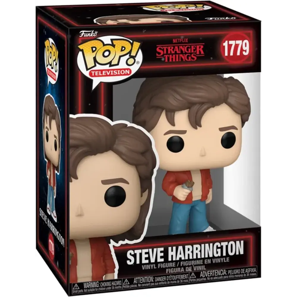 Funko Pop Television: Stranger Things - Steve Harrington Funko Pop ...