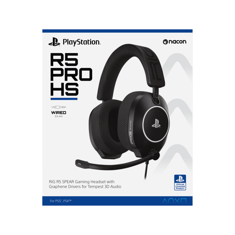 Nacon RIG R5 Pro Spear – PlayStation-Headset PS4 & PS5 Schwarz kaufen ...