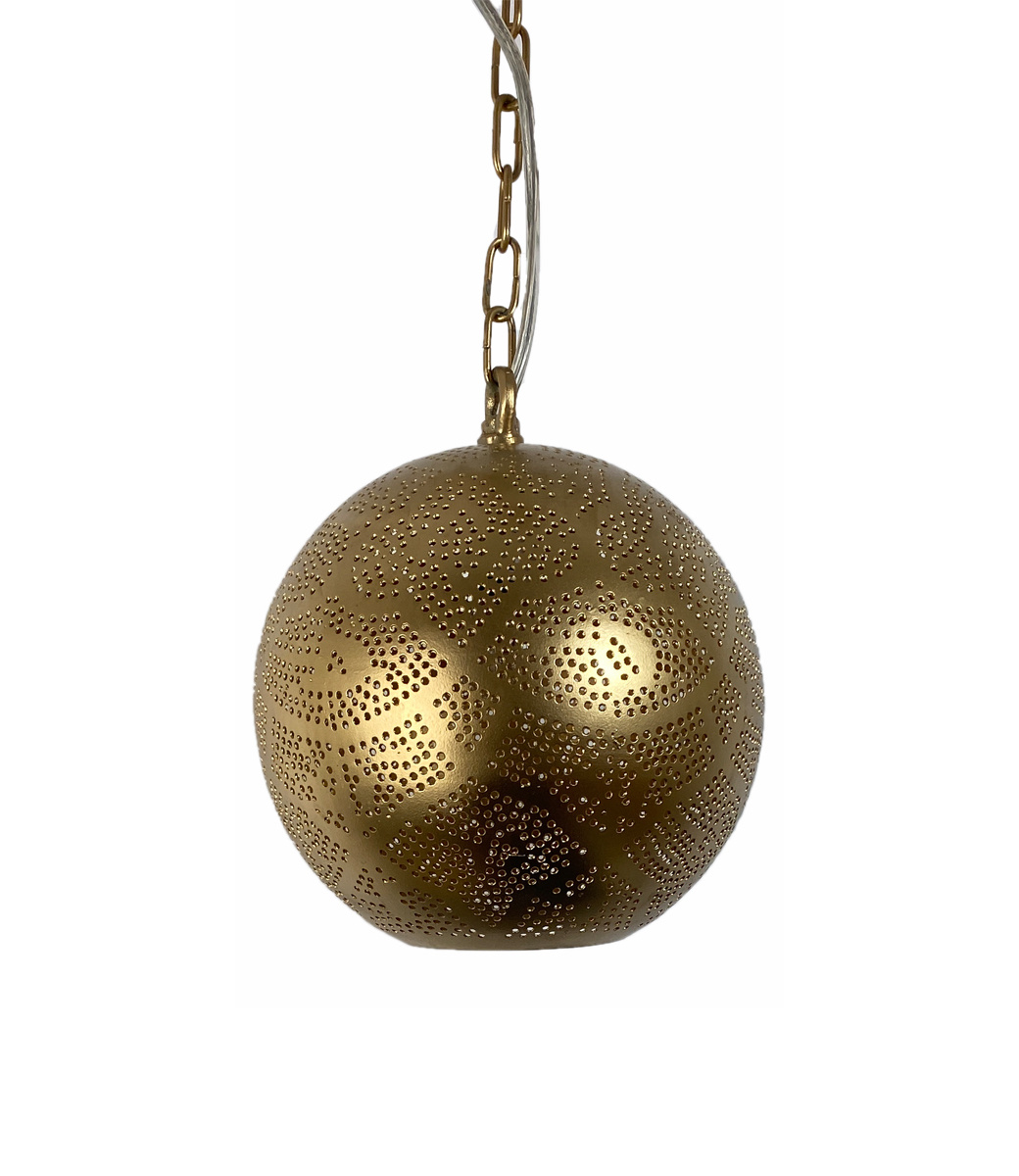 Globe hanglamp goud - Merel in Wonderland