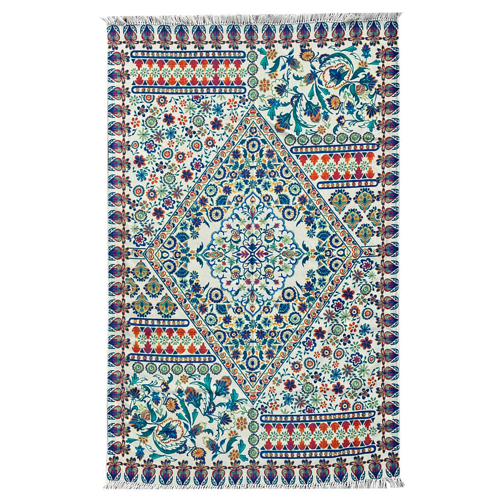 Tuinkleed Portugal - kleurrijk - Merel in Wonderland