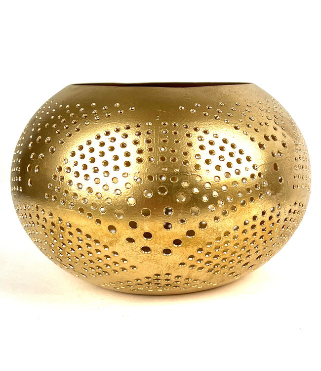 Filigrain waxinelichthouder rainbow koper - Merel in Wonderland