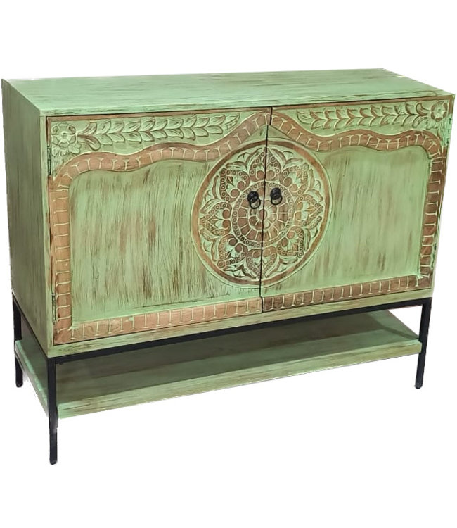 Dressoir Coco groen - Merel in Wonderland