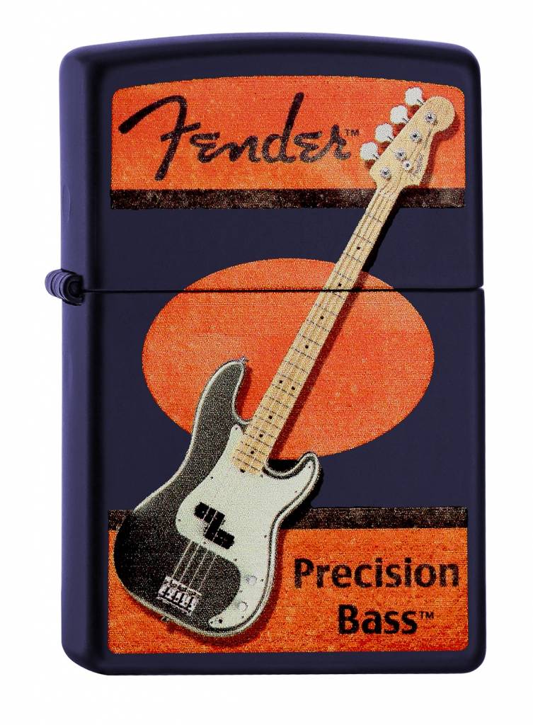 Lighter Zippo Fender Guitar Precision Bass - Haddocks Lightershop