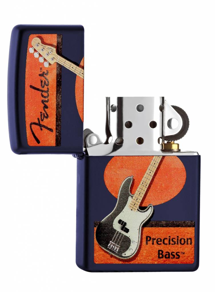 Lighter Zippo Fender Guitar Precision Bass - Haddocks Lightershop