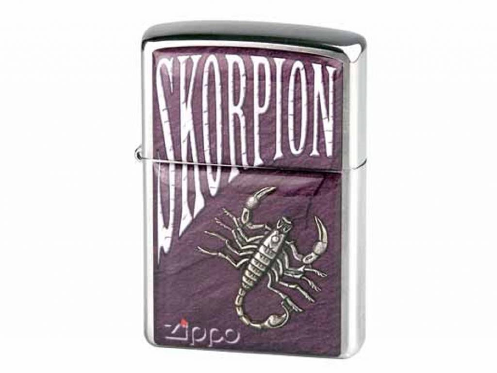 Lighter Zippo Art Scorpion - Haddocks Lightershop