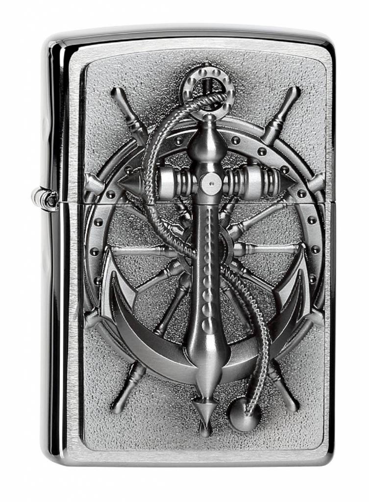 Lighter Zippo Nautic Emblem - Haddocks Lightershop