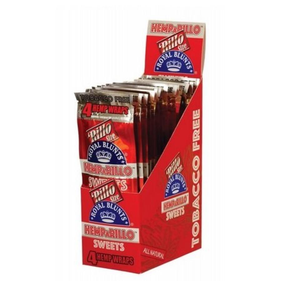 Display Hemparillo Hemp Wraps Sweets - Haddocks Lightershop