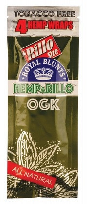 Hemparillo Hemp Wraps OGK - Haddocks Lightershop