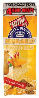 Display Hemparillo Hemp Wraps Mango Haze - Haddocks Lightershop