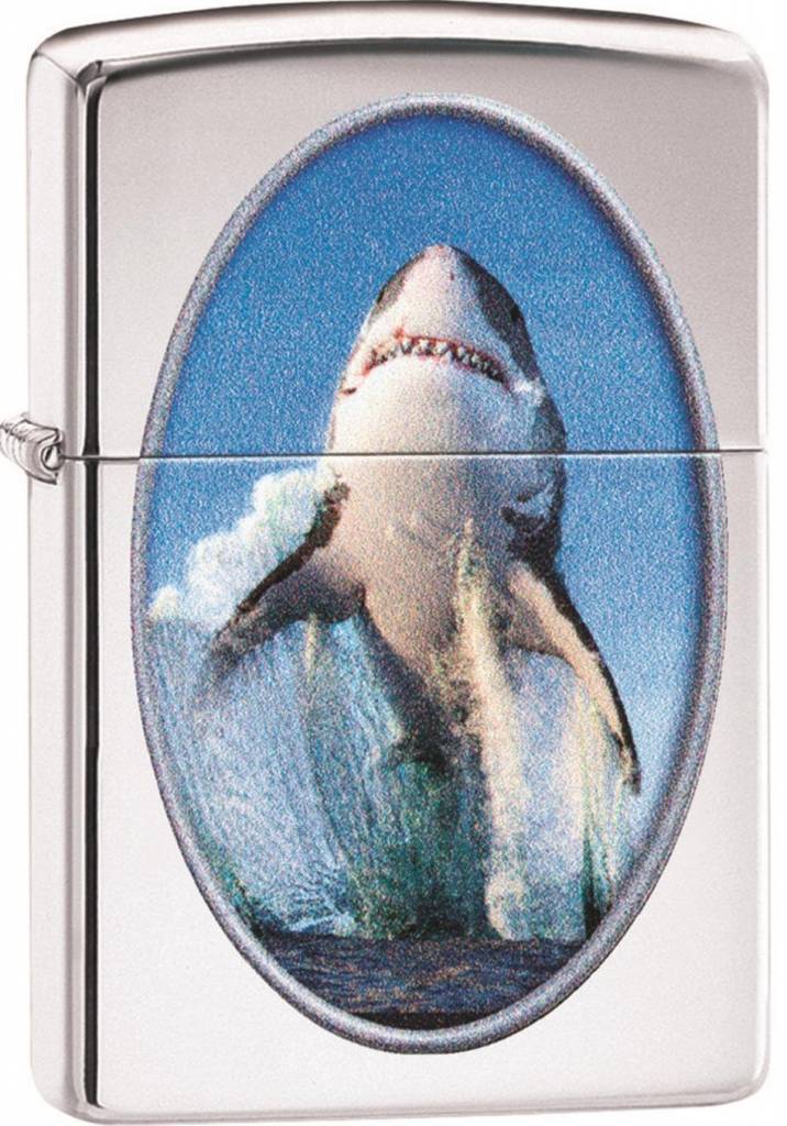Lighter Zippo Shark Breaching - Haddocks Lightershop