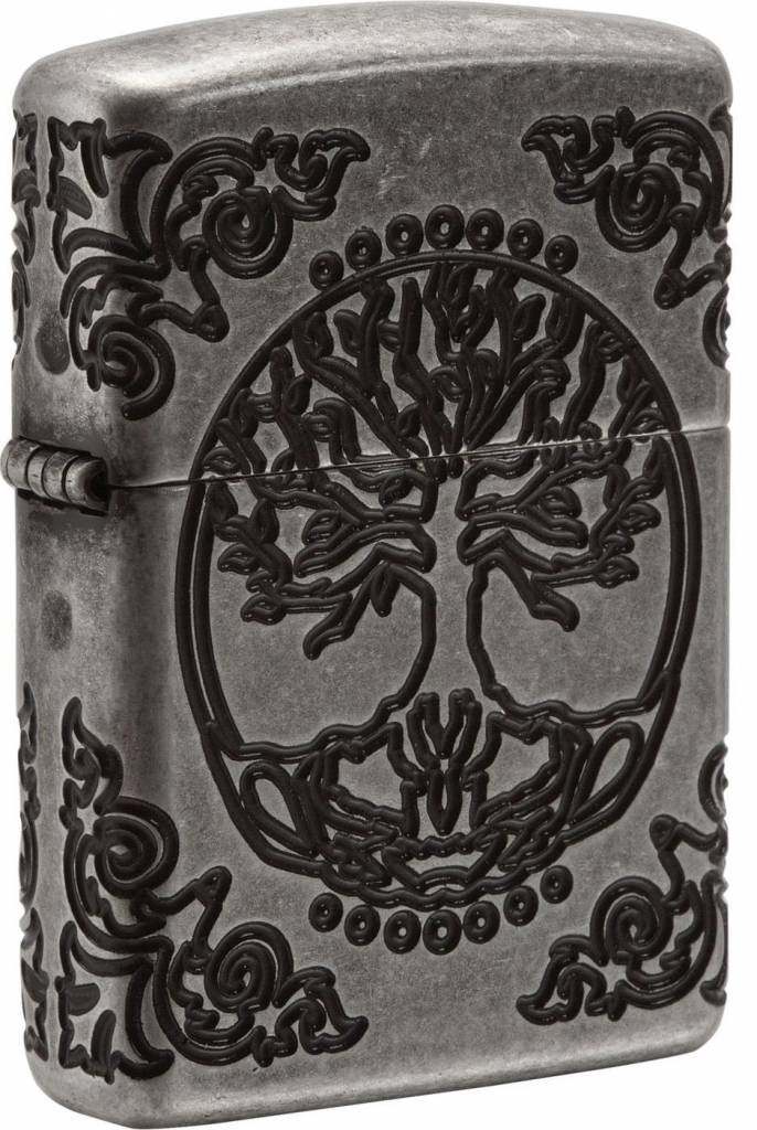 Lighter Zippo Armor Case Tree of Life - Haddocks Lightershop