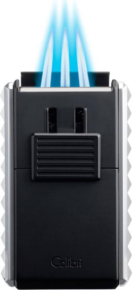 Lighter Colibri Quasar Astoria Black Chrome - Haddocks Lightershop