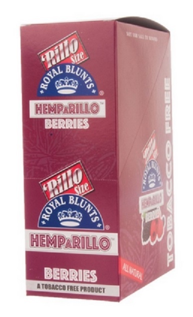 Display Hemparillo Hemp Wraps Berries - Haddocks Lightershop