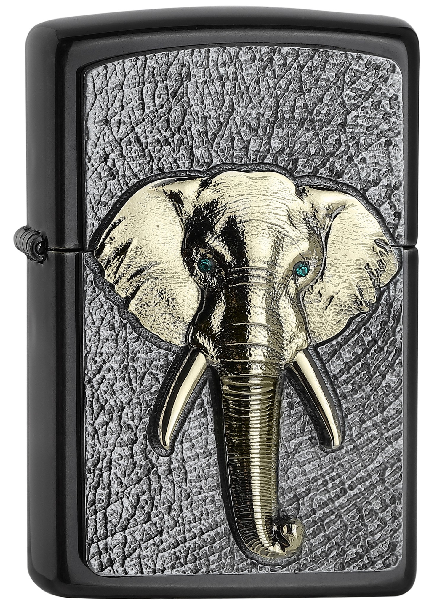 Lighter Zippo Elephant Tri-Color Emblem - Haddocks Lightershop