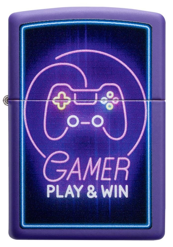 Lighter Zippo Gamer Play & Win - Haddocks Lightershop