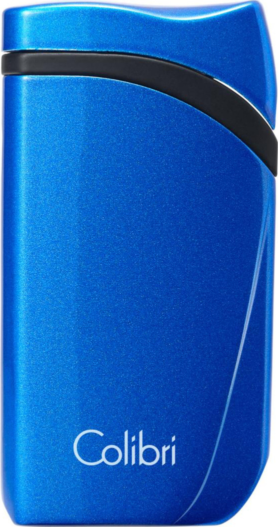 Lighter Colibri Falcon Metallic Blue - Haddocks Lightershop