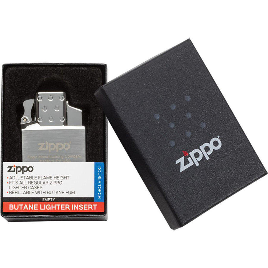 Insert Zippo Lighter Double Jet-Flame - Haddocks Lightershop