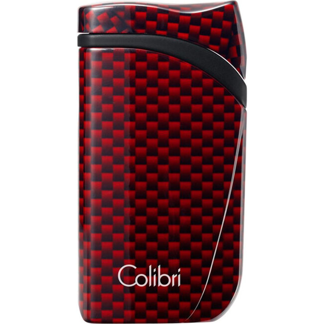 Lighter Colibri Falcon Carbon Red - Haddocks Lightershop