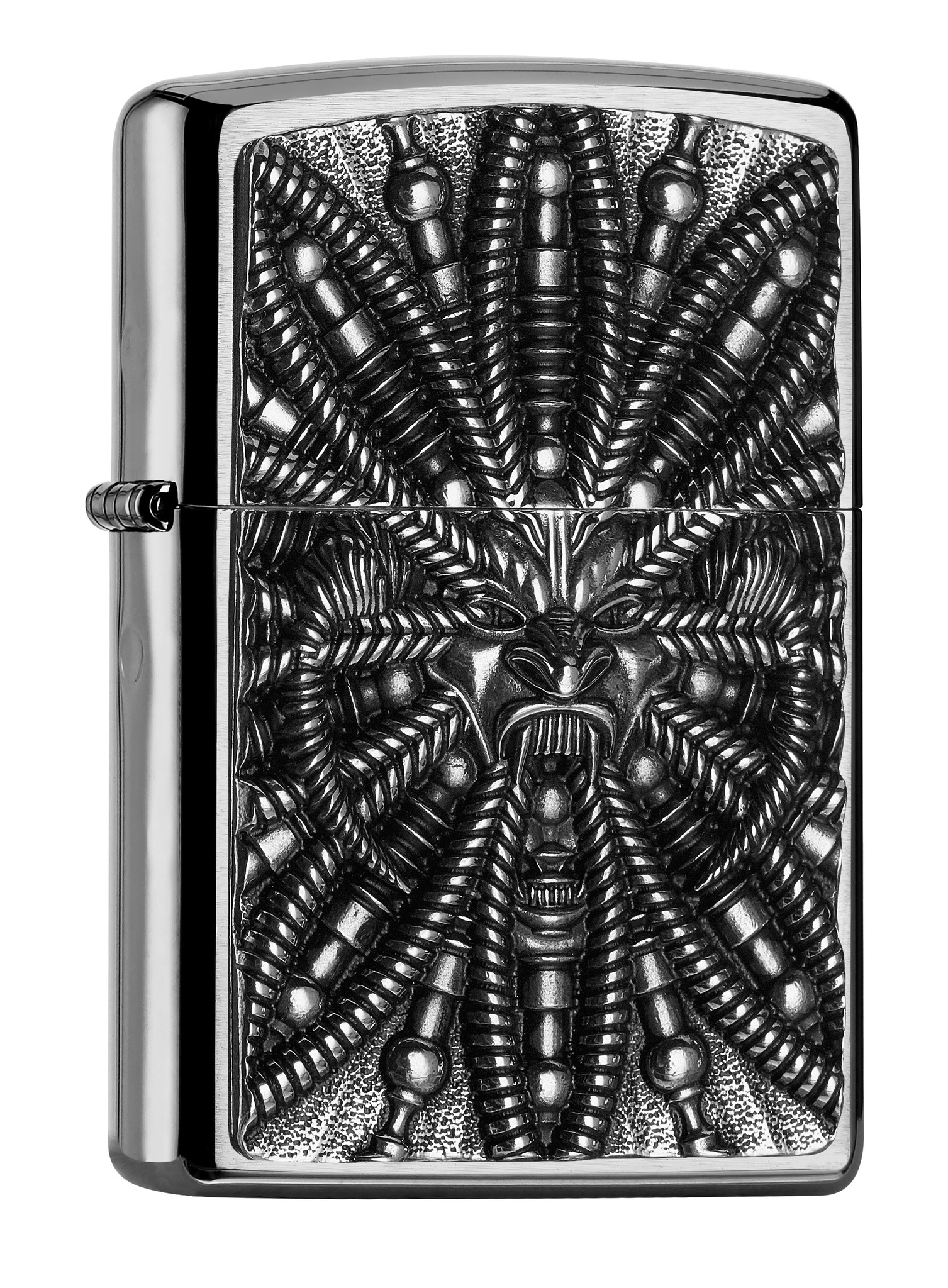 Lighter Zippo Cyber Devil Emblem - Haddocks Lightershop