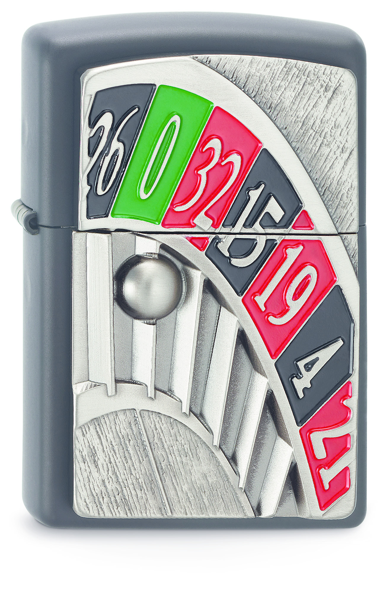 Lighter Zippo Roulette Emblem - Haddocks Lightershop