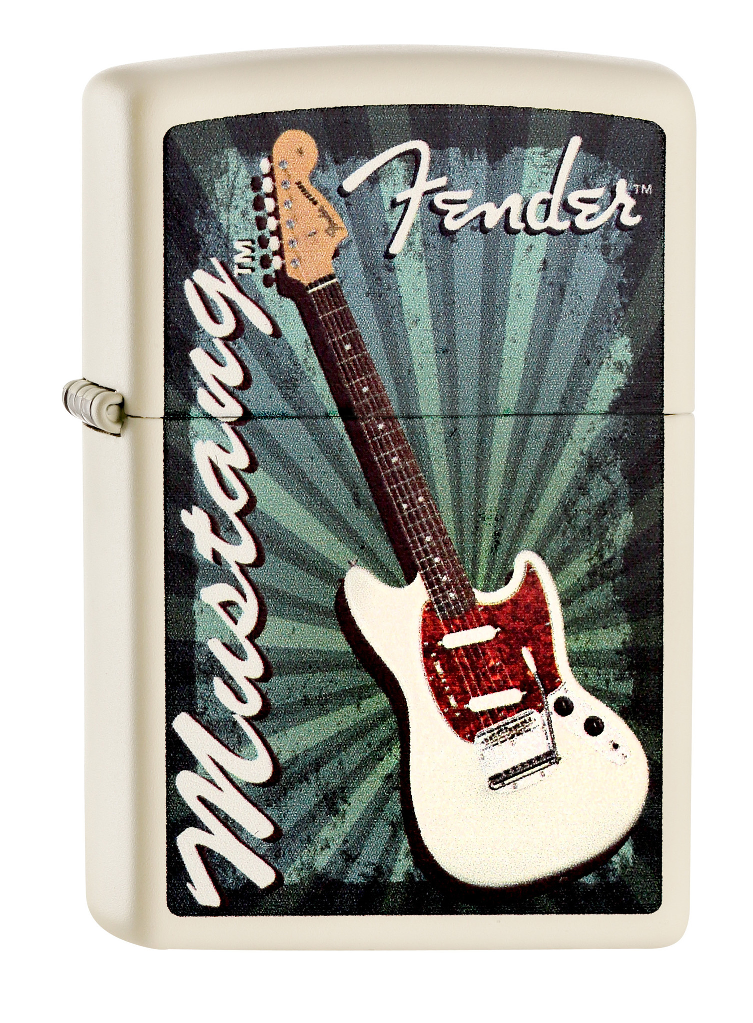 Lighter Zippo Fender Guitar Vintage Mustang - Haddocks Lightershop