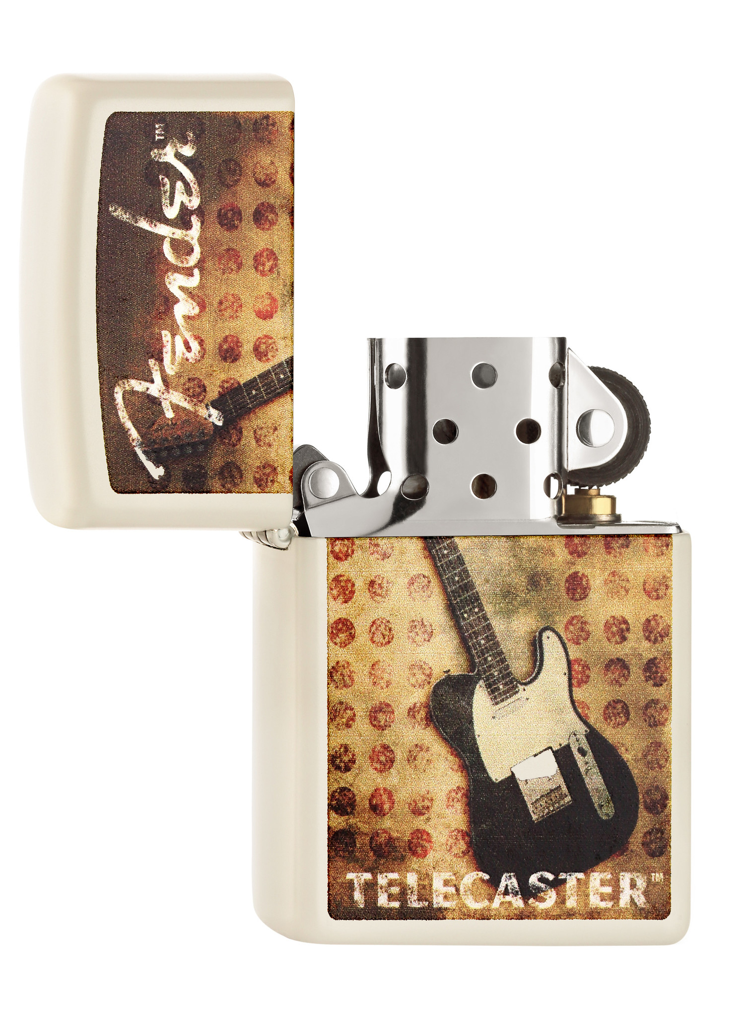 Lighter Zippo Fender Guitar Vintage Telecaster - Haddocks Lightershop