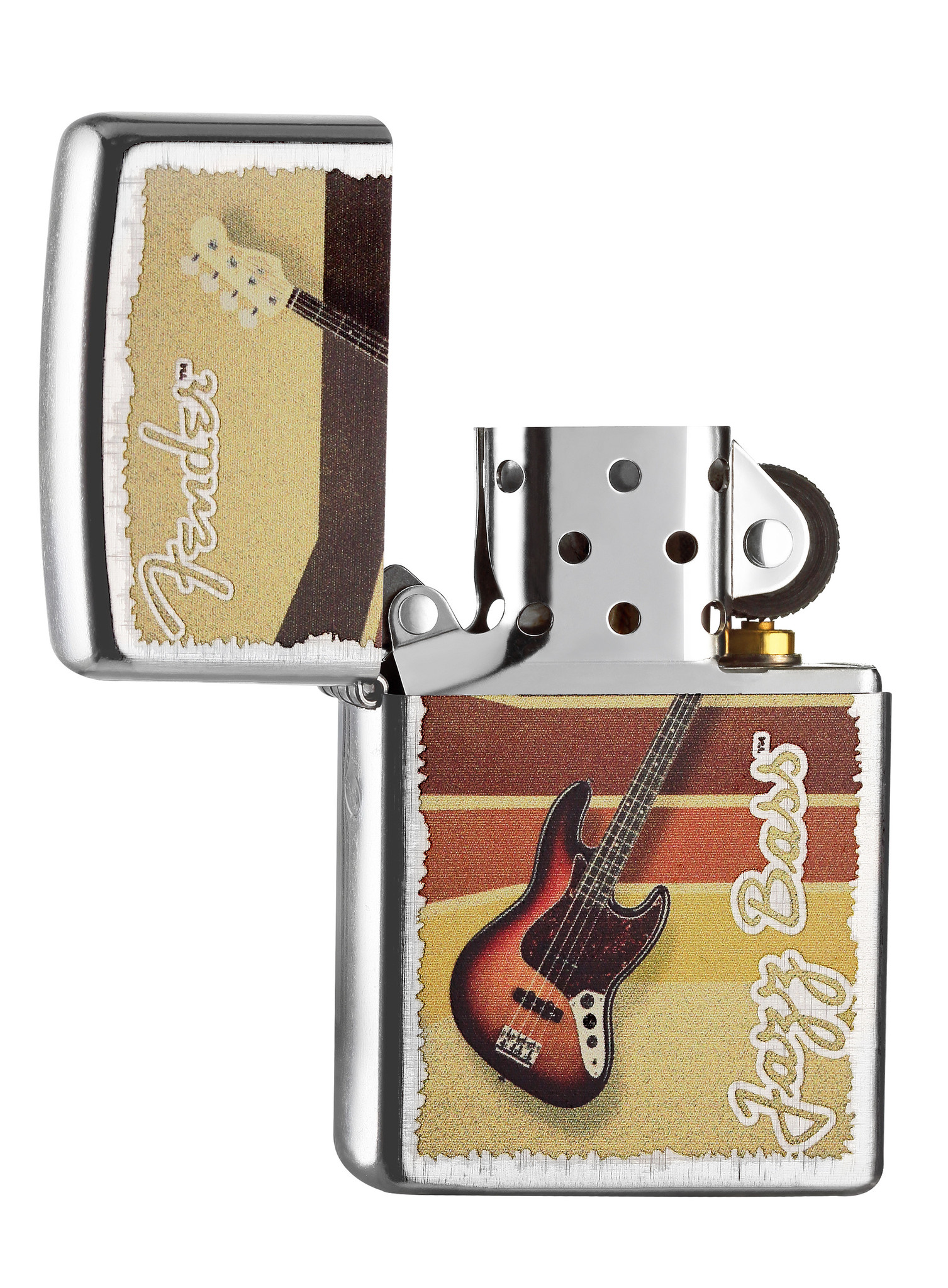 Lighter Zippo Fender Vintage Jazz Bass - Haddocks Lightershop