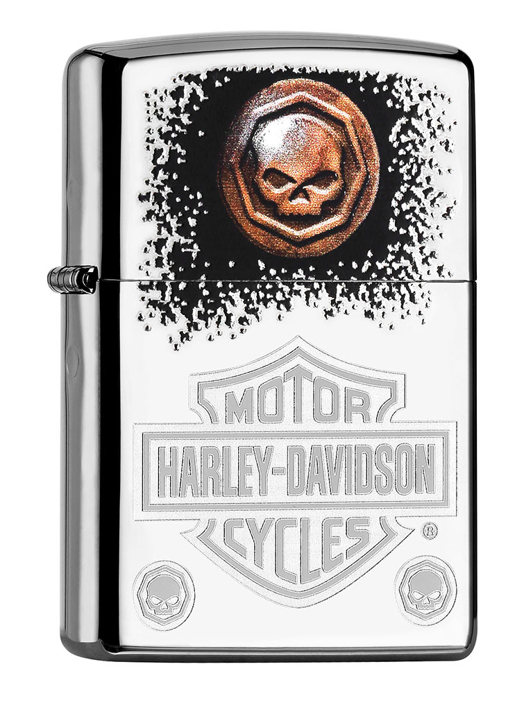 Aansteker Zippo Harley Davidson - Haddocks Lightershop