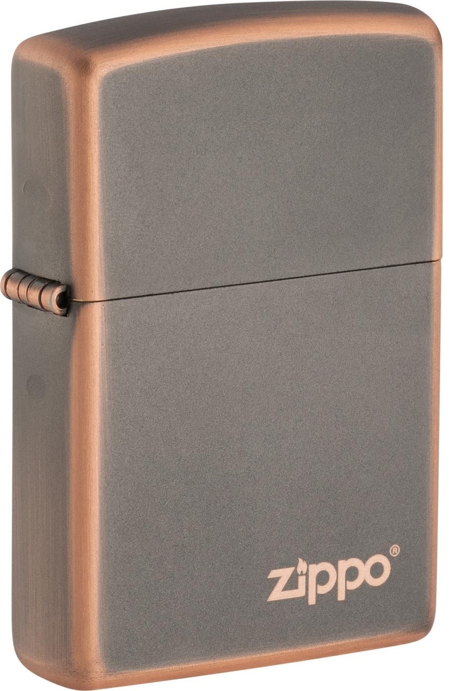 Lighter Zippo Rustic Bronze with Logo - Haddocks Lightershop