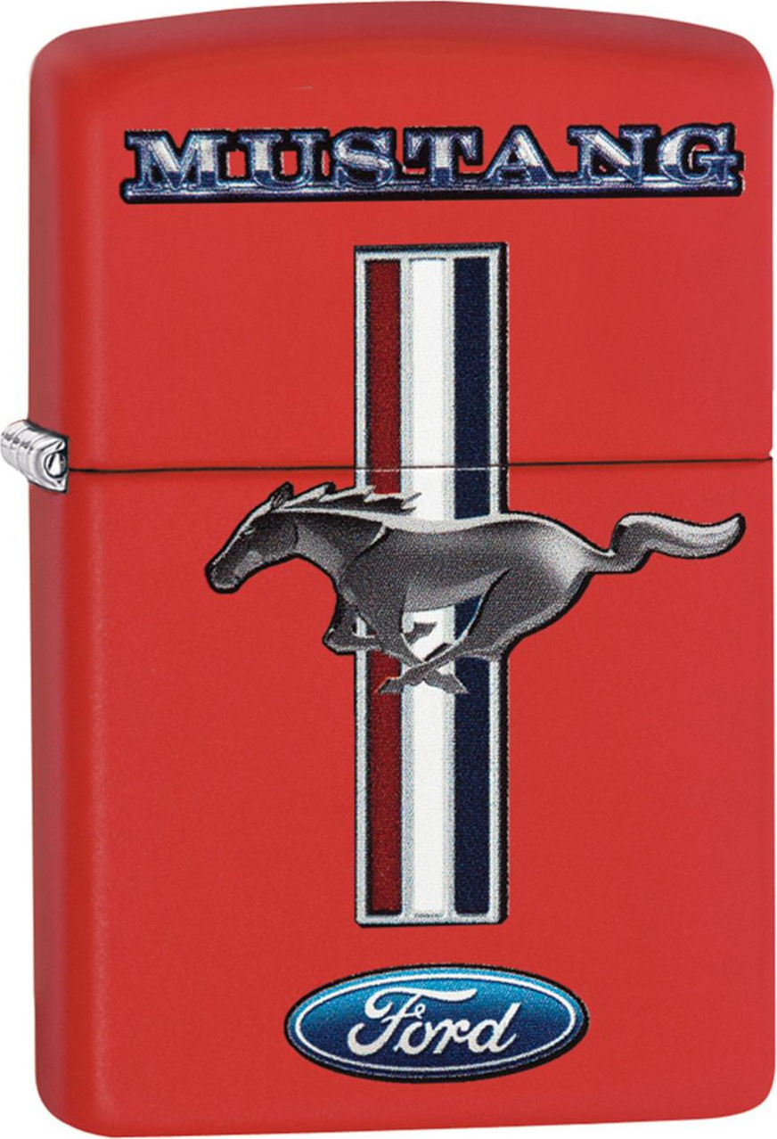 Aansteker Zippo Ford Mustang - Haddocks Lightershop