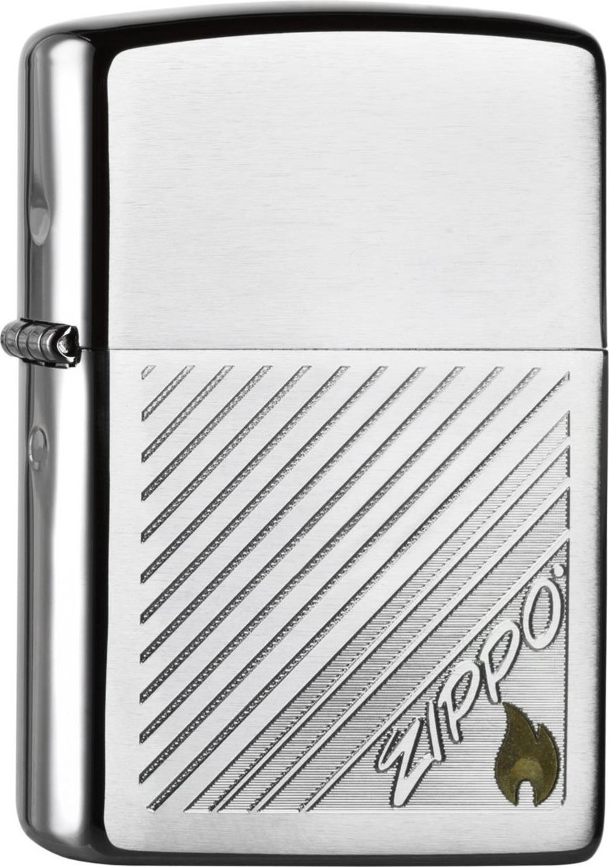Lighter Zippo Stripe Flame - Haddocks Lightershop