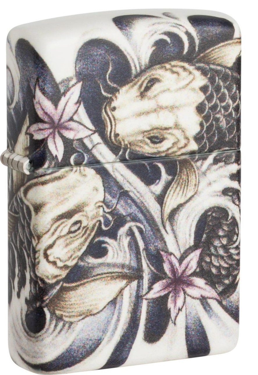Aansteker Zippo Tattoo Koi - Haddocks Lightershop