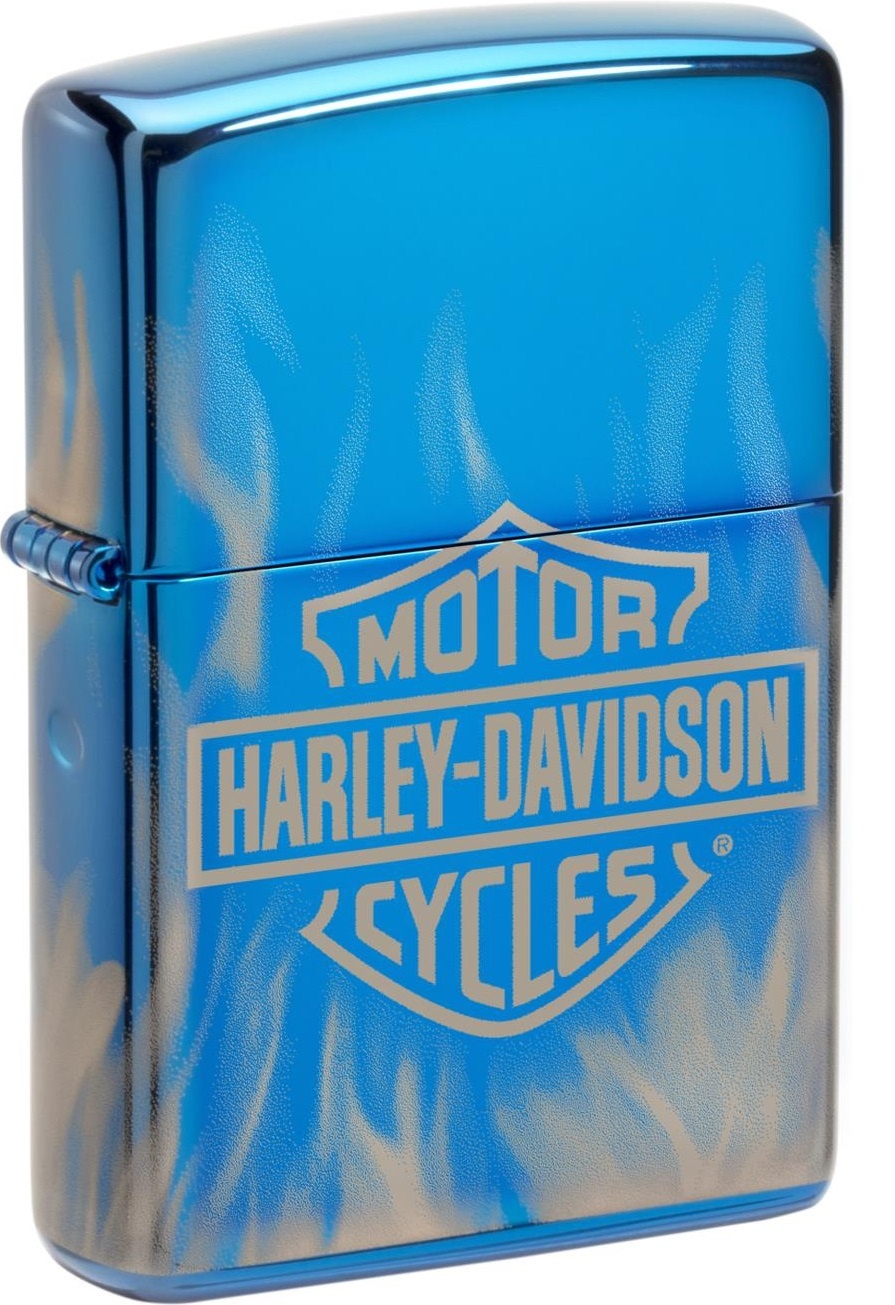 Lighter Zippo Harley Davidson Logo - Haddocks Lightershop
