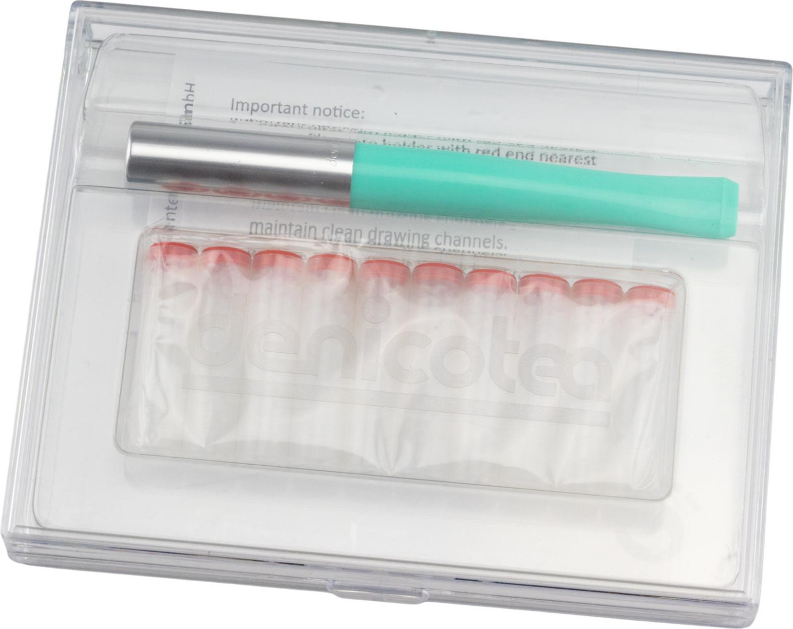 Denicotea Pijpje Uitwerp Automatic Pearl Mint - Haddocks Lightershop