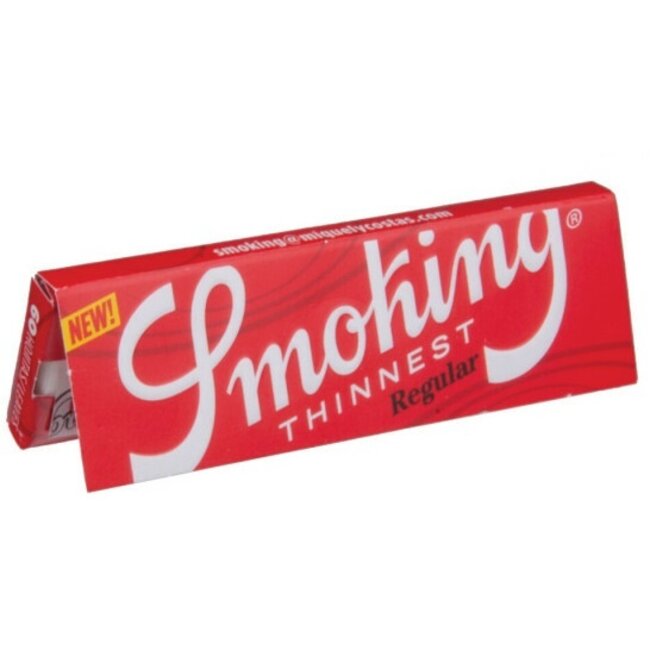 Smoking Thinnest Short Vloei Box - Haddocks Lightershop
