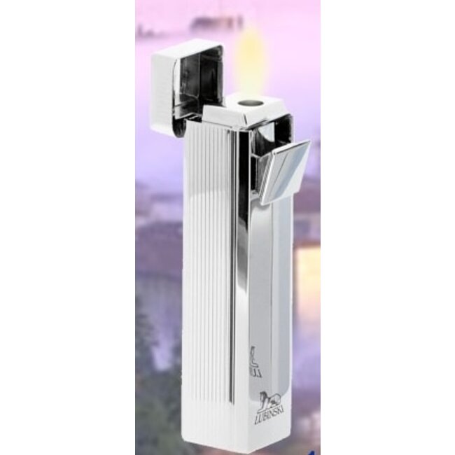 Lighter Lubinski Bergamo Chrome Stripes - Haddocks Lightershop