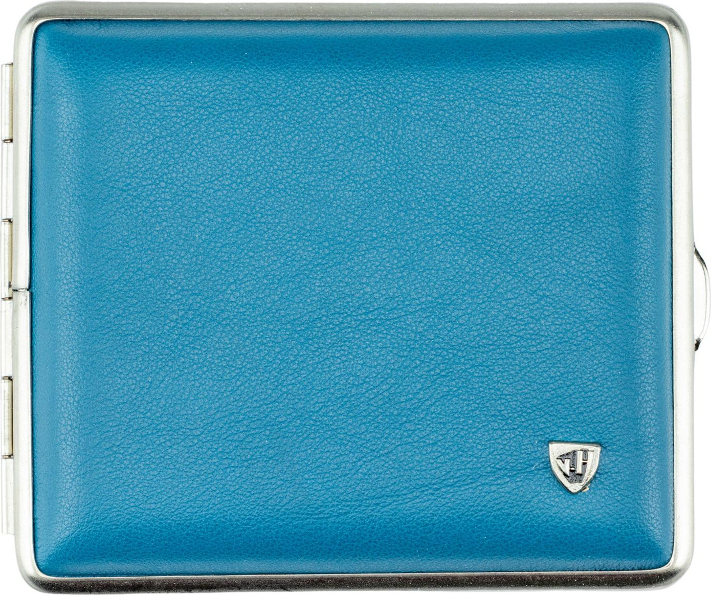 Cigarette Case Leather Blue - Haddocks Lightershop