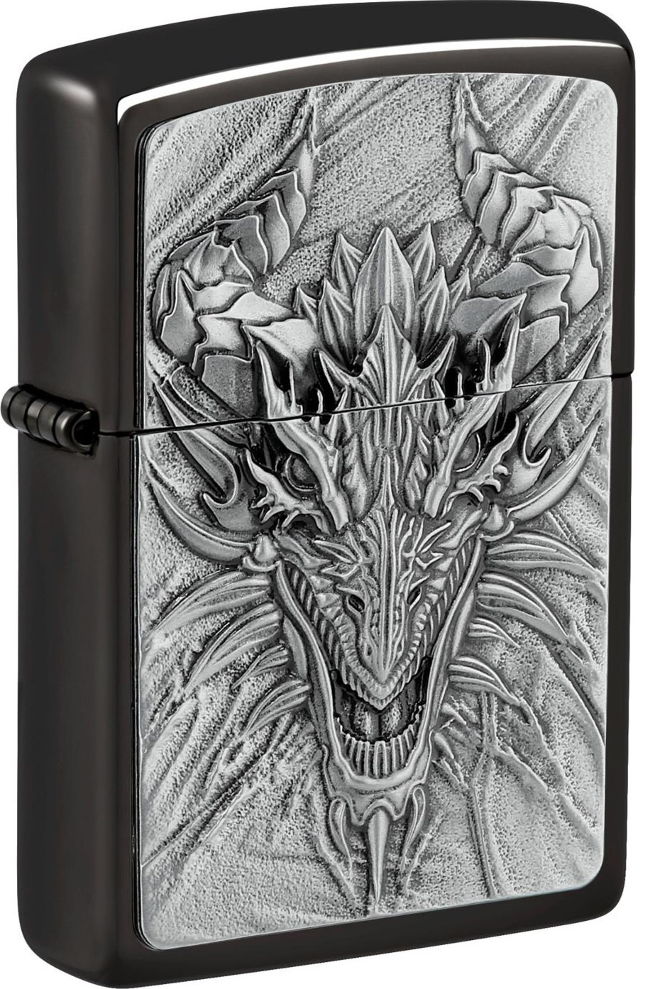 Lighter Zippo Metal Dragon Emblem - Haddocks Lightershop