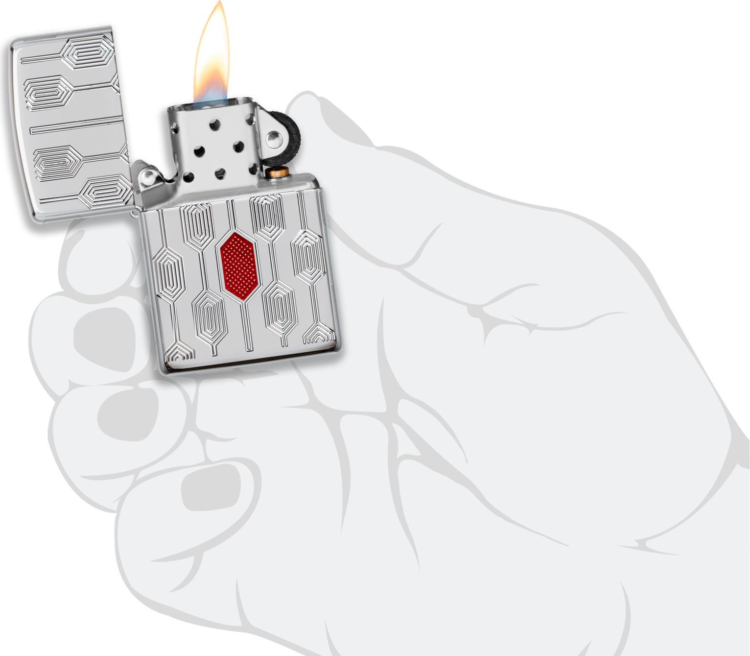 Lighter Zippo Armor Case Stylish Pattern - Haddocks Lightershop