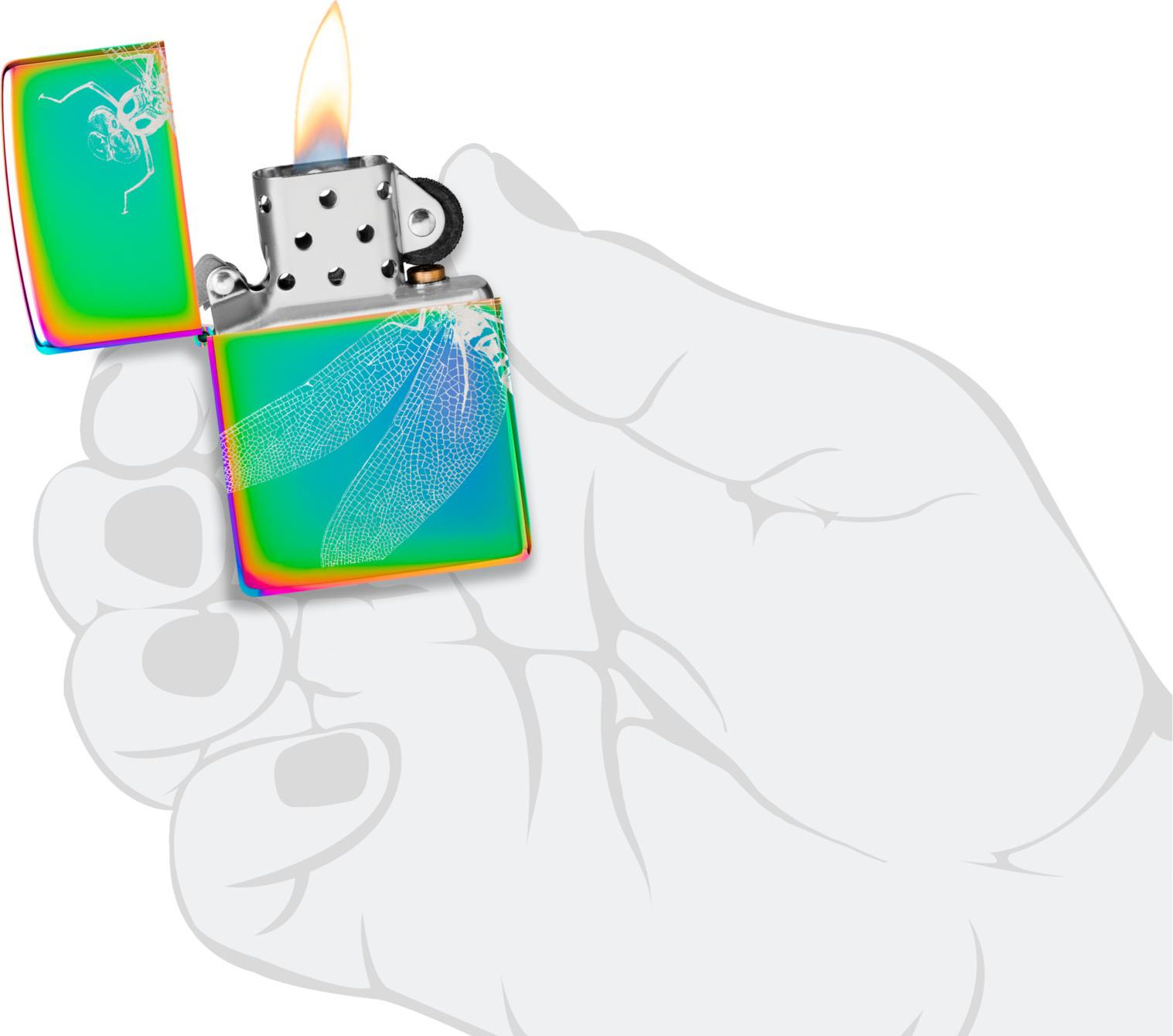 Aansteker Zippo Dragonfly - Haddocks Lightershop